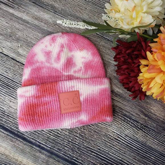 C.C BEANIE | Accessories | New Cc Beanie Tie Dye Knit Beanie In ...